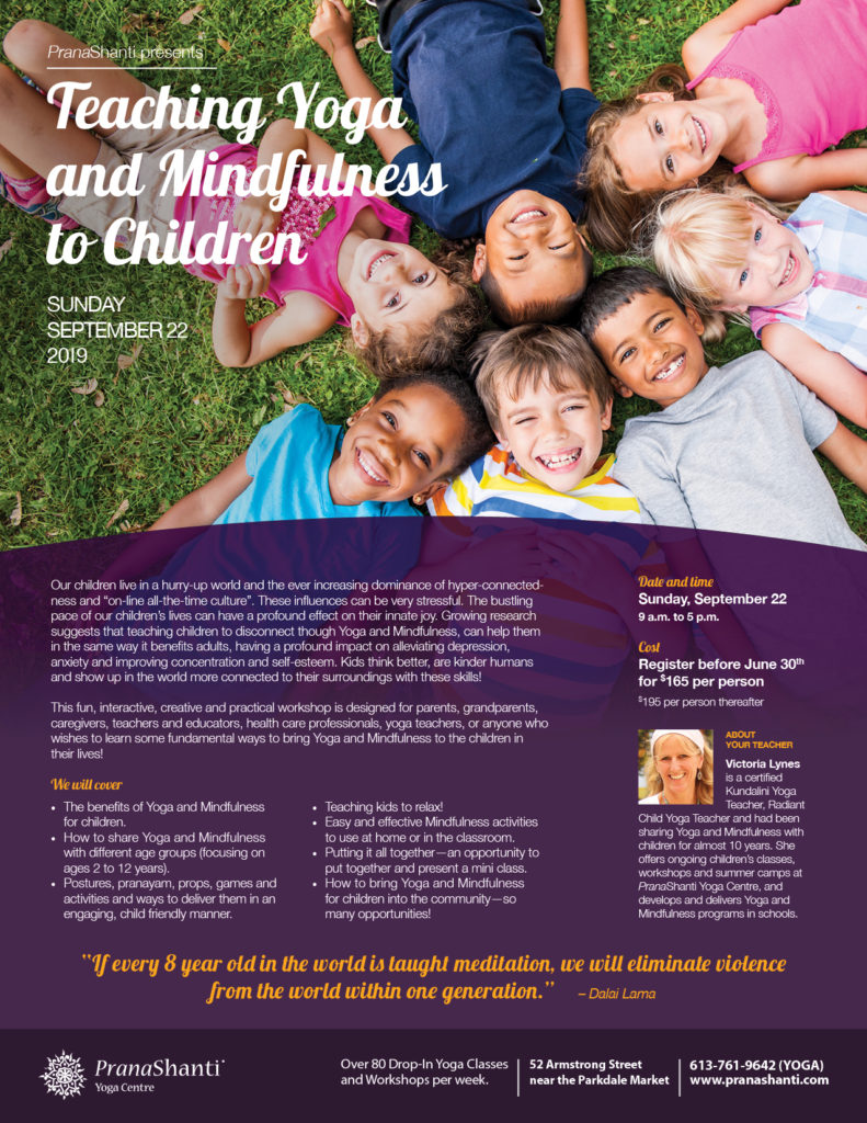 Teaching Yoga and Mindfulness to Children - PranaShanti